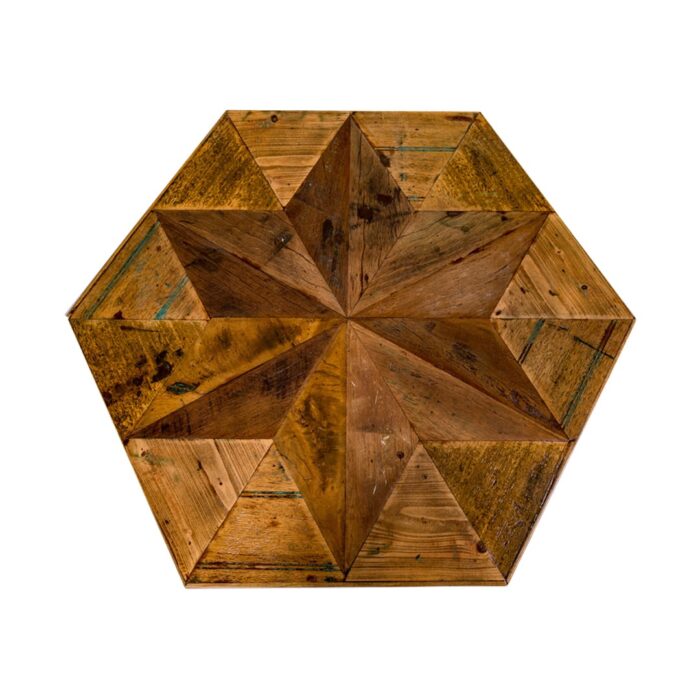 Hexagon Mango wood tables - Fusion Access